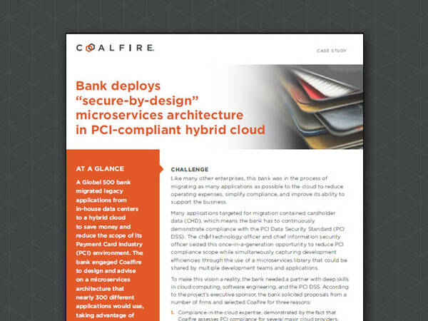 Global Merchant Hires Coalfire for PCI Services | Coalfire