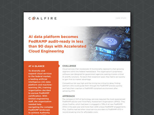 Armis Accelerates Compliance Journey with Coalfire via AWS… | Coalfire