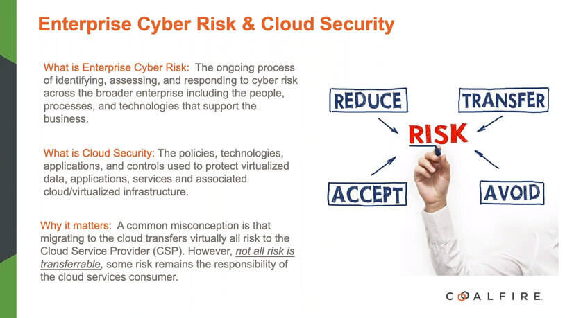 Enterprise Cyber Risk and Cloud Security Video | Coalfire