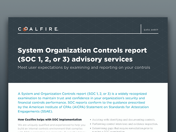 SOC Assessment Checklist | Coalfire