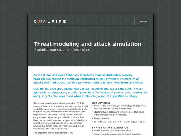 Video: Building a Threat Model | Coalfire
